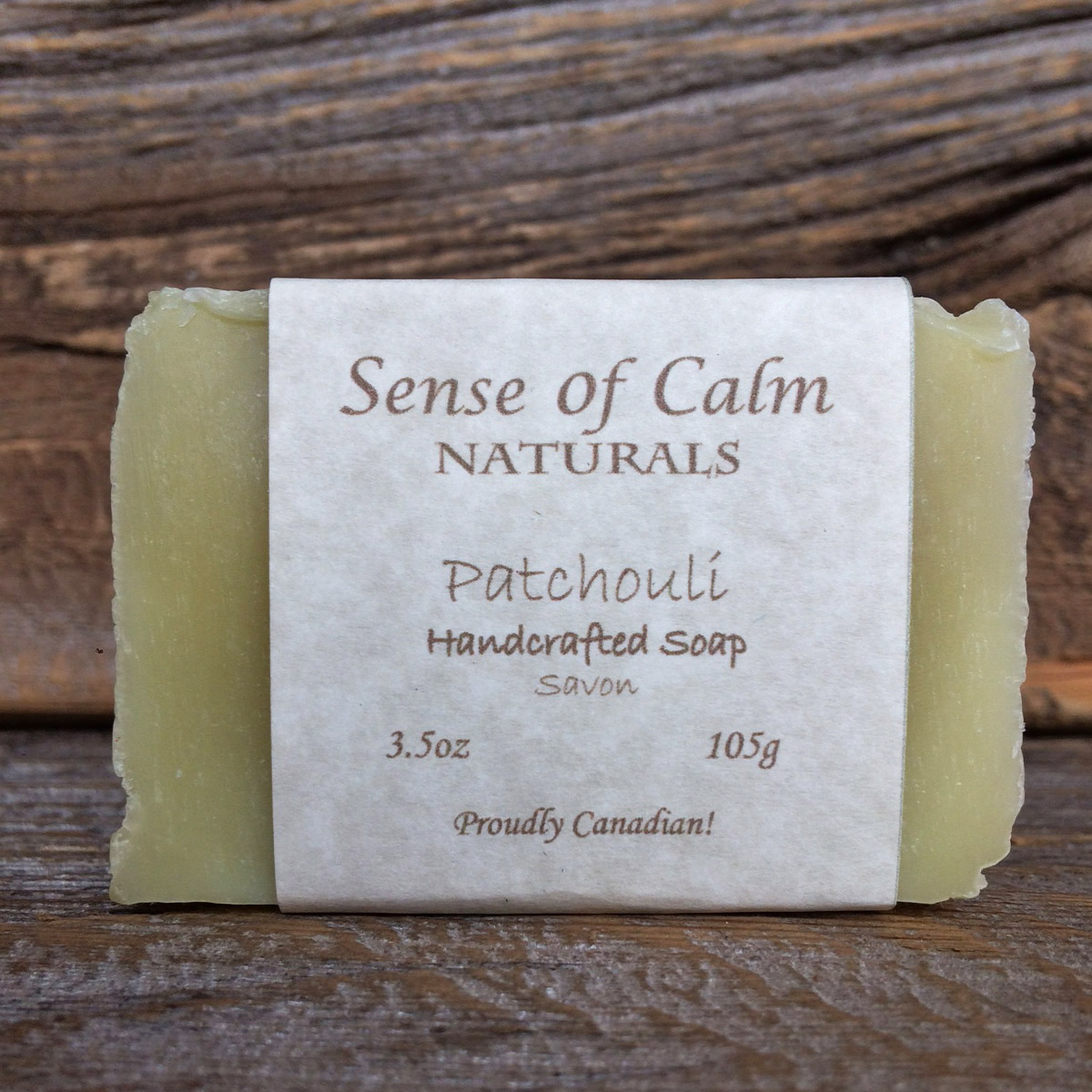 Patchouli Soap - Sense of Calm Naturals